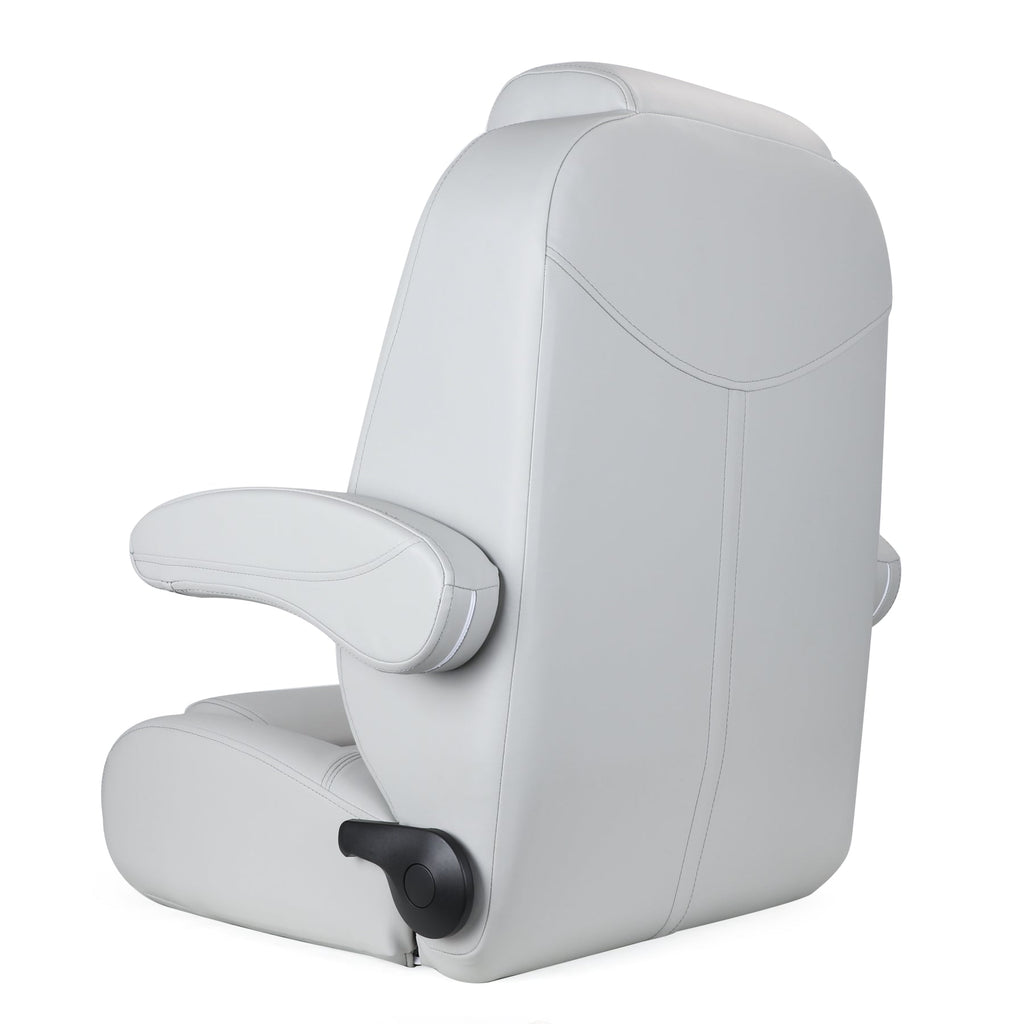 Luxury Recliner Sport High Back Captains Chair Boat Seat with flip up ...