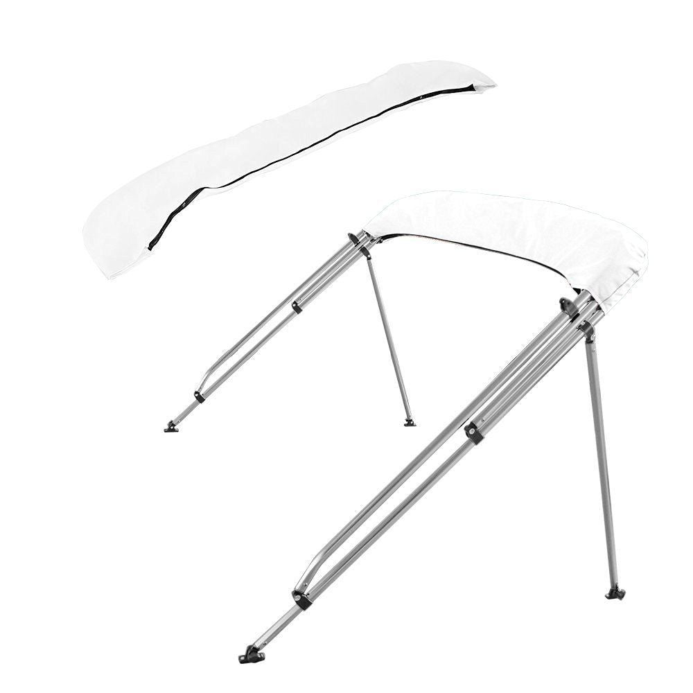 4 Bow Bimini Top Boat Canopy - White – Kaiser Boating Australia