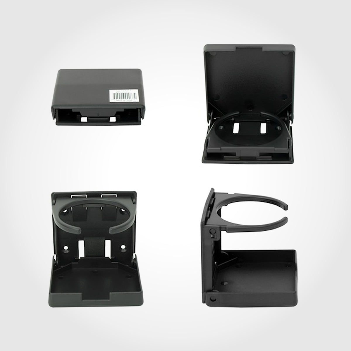 4 x Black Folding Marine Boat Drink CUP HOLDER - Plastic – Kaiser ...