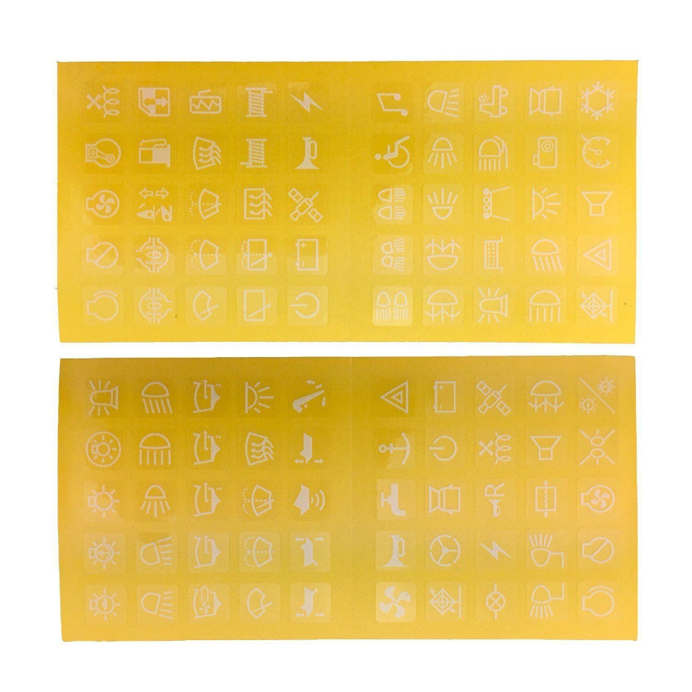 12V 24V 6 Gang Slimline LED Rocker Switch Panel Boat Caravan RV ...